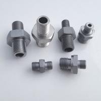 China 316 304 Male Screwed SS Hex Nipple High Pressure Pipe Fitting for sale