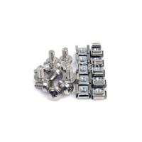 China Stainless Steel Mounting Screws and Cage Nuts for Server Rack Cabinet for sale