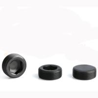 China Metric Black Oxide Hexagon Socket Pipe Plugs Carbon Steel for sale