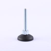 China Adjustable Anti Vibration Pad Leveling Leg Feet And Foundation Bolts Adjustable Foot Cup Screw With Anti-skid Pad for sale