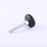 China Adjustable Anti Vibration Pad Leveling Leg Feet And Foundation Bolts Adjustable Foot Cup Screw With Anti-skid Pad for sale