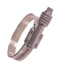 China Universal Safety High Torque Constant Tension Metal Hose Clamp Heavy Duty American Type for sale