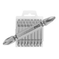 China Double ended screw bits S2 65mm 110mm cross screwdriver bit of ph2  slotted screwdriver bits for sale