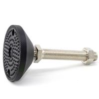 China Anti Slip Revolving Adjustable Metal Leveling Foot Adjustable Foot With Nylon Base for sale