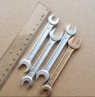China Double Open End Spanner Double open end flat wrench size 5.5 7 8 10 12 13 14 15 17 19 22 24mm spanner for sale