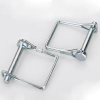 China Round Wire Lock Pins / Spring Lock Pin / Stainless Steel A2 A4 Double Wire Lock Pin D Type Safety Pins for sale