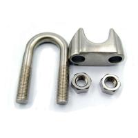China DIN 741 Stainless Steel Drop Forged Wire Rope Clamp U Bolt Wire Rope Clip Wire Rope Clamps for Cable end Connections for sale