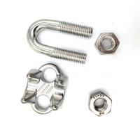 China SUS316 Stainless Steel Wire Rope Clamps DIN 1142 ISO9001 for sale