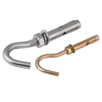 China Ring Hook Concrete Sleeve J Type Expansion Anchor Bolts Zinc Plated Stainless Steel for sale