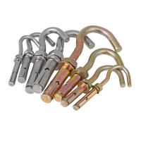 China Ring Hook Concrete Sleeve J Type Expansion Anchor Bolts Zinc Plated Stainless Steel for sale