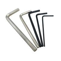 China Industrial L Type Hexagon Shaped Allen Key Zinc Plated for sale
