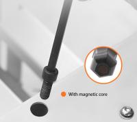 China Blackened Allen Hex Key Lengthened With Magnetic Head Wrench Set for sale