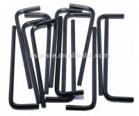 China Custom Anodized Long T Handle Hex Key 3mm 6mm 6.5mm Zinc Plated for sale