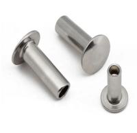 China Custom Pan Head Semi Hollow Stainless Steel Rivet For Helmet for sale