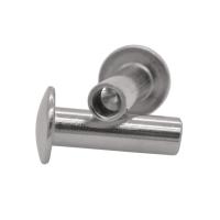 China Custom Pan Head Semi Hollow Stainless Steel Rivet For Helmet for sale