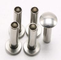 China Helmet Accessories Pan Head Semi Hollow Rivet For Helmet for sale