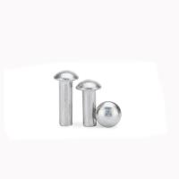 China SUS304 / SUS316 Round Head Rivet GB867 Bright Finish for sale
