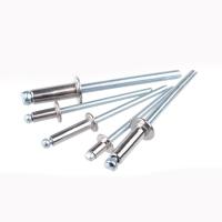 China Plain Color Stainless Steel Waterproof Blind Rivet Standard Size for sale
