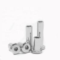 China Stainless Steel Docking Rivet Album Docking Screw Rivet Male And Female for sale