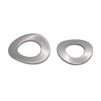 China GB955 Stainless Steel Wave Spring Washer 200HV SUS304 Small Waveform Flat Washer for sale