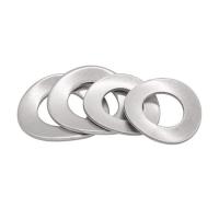China GB955 Stainless Steel Wave Spring Washer 200HV SUS304 Small Waveform Flat Washer for sale