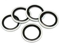 China Rubber Silicone Metal Bonded Sealing Washers Custom Designed for sale