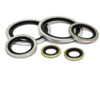 China Rubber Silicone Metal Bonded Sealing Washers Custom Designed for sale