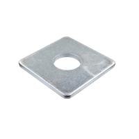 China SS304 SS316 Square Lock Washer Bright Zinc Finish Square Hole Washer for sale