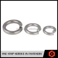 China 304 316 Stainless Steel Spring Lock Washers DIN127 GB93 Split Lock Washer for sale