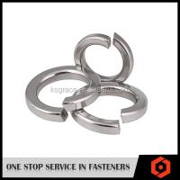 China 304 316 Stainless Steel Spring Lock Washers DIN127 GB93 Split Lock Washer for sale