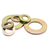 China 300HV Carbon Steel Color Zinc Flat Washer DIN125 Plain Washers for sale