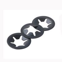 China Metric Carbon Steel Flower Spring Washer Steel Round Starlock Washer for sale