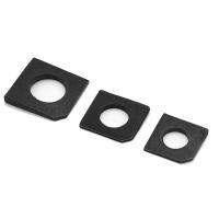 China Metric Carbon Steel Black Oxide Square Taper Washers GB853 For Slot Section for sale