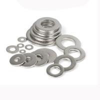 China DIN 9021 SUS304 / SUS316 Stainless Steel Fender Washer Large Plain Washers for sale