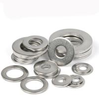 China DIN 9021 SUS304 / SUS316 Stainless Steel Fender Washer Large Plain Washers for sale