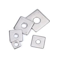 China Stainless Steel Square Plate Washers OEM Galvanized Large Metal Square Washers for sale