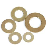 China M3 - M24 Custom Flat Lock Washers DIN125 Brass Plain Washer for sale