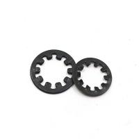 China DIN 6797 Black Oxide Internal Tooth Lock Washers GB861.1 for sale