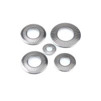 China Self Locking Conical Spring Washers Knurling Disc Spring Washer for sale