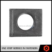 China DIN435 Square Lock Washer Square Taper Steel Washers With I Sections for sale