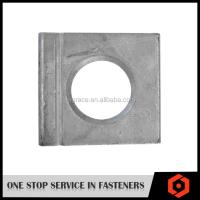 China DIN435 Square Lock Washer Square Taper Steel Washers With I Sections for sale