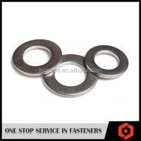 China OEM DIN125 Stainless Steel Flat Lock Washers Metal Plain Washer For Bolts for sale