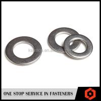China OEM DIN125 Stainless Steel Flat Lock Washers Metal Plain Washer For Bolts for sale