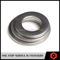 China OEM DIN125 Stainless Steel Flat Lock Washers Metal Plain Washer For Bolts for sale