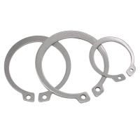 China Plain C Type Retaining Ring / Circlips / Open End Lock Washer for sale