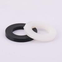 China 3/8 Nylon 6/6 Flat Plastic Washer Din125 White Black for sale