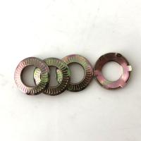 China DIN 6795 Steel Disc Serrated Lock Washers Knurled Flat Grounding Washers for sale