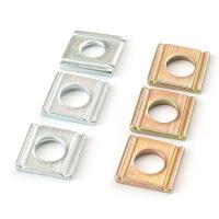 China DIN434 Steel Square Lock Washer Bevel Square Taper Washers for sale