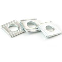 China DIN434 Steel Square Lock Washer Bevel Square Taper Washers for sale