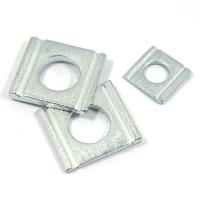 China DIN434 Steel Square Lock Washer Bevel Square Taper Washers for sale